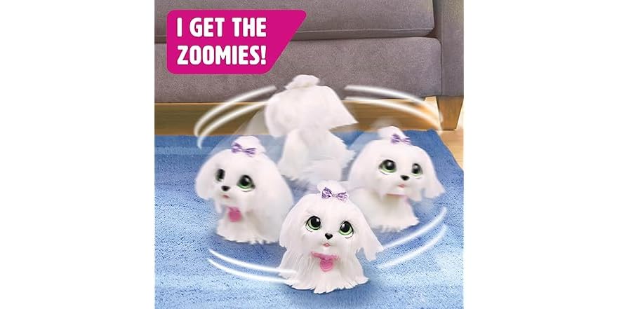 FurReal GoGo Walkin’ Pup Maltese Interactive Toy