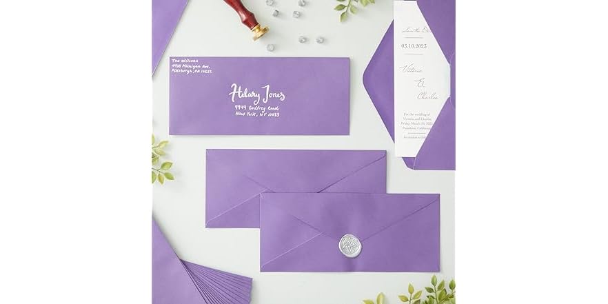 200 Pack #10 Envelopes with Gummed Seal