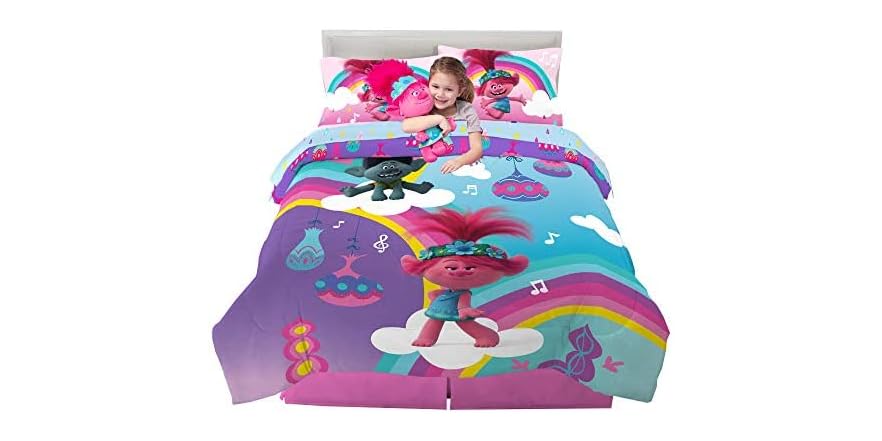 Trolls sheets Bedroom Set