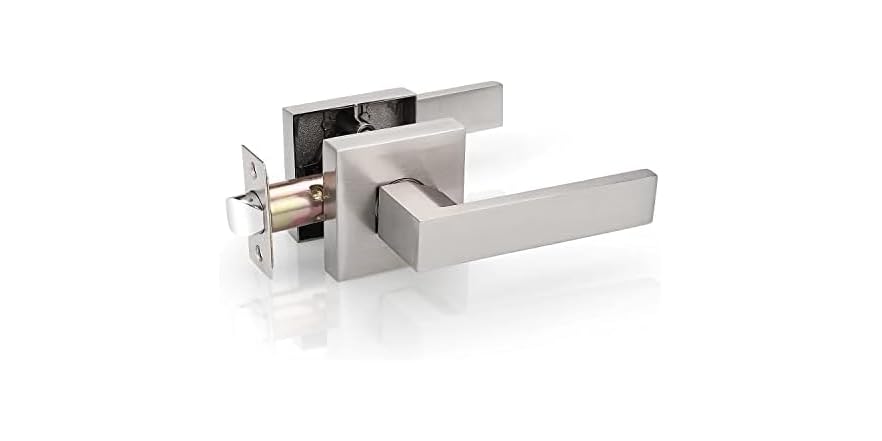 Square Lever Door Lock Handle Lockset
