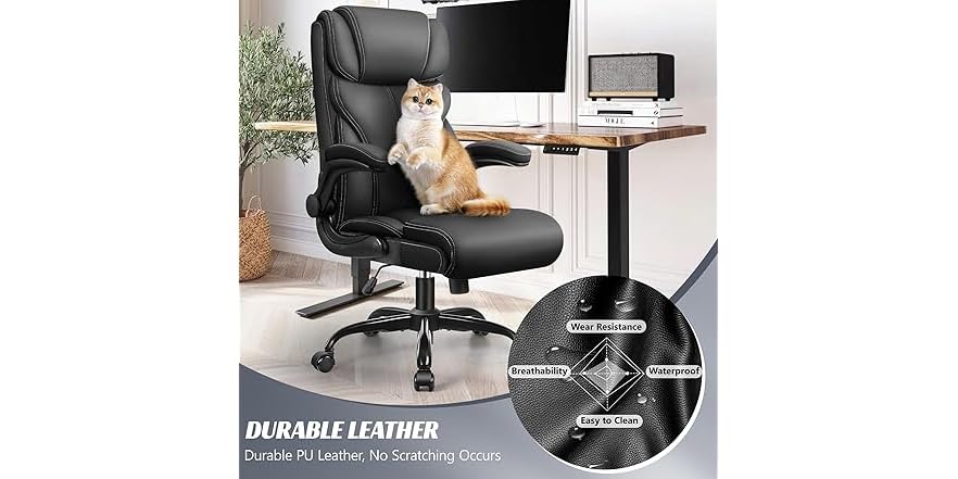 Office Chair, Ergonomic Big and Tall Computer Desk Chairs