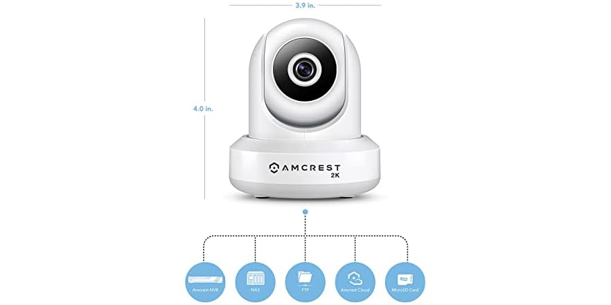 Amcrest UltraHD 2K WiFi 3MP Camera