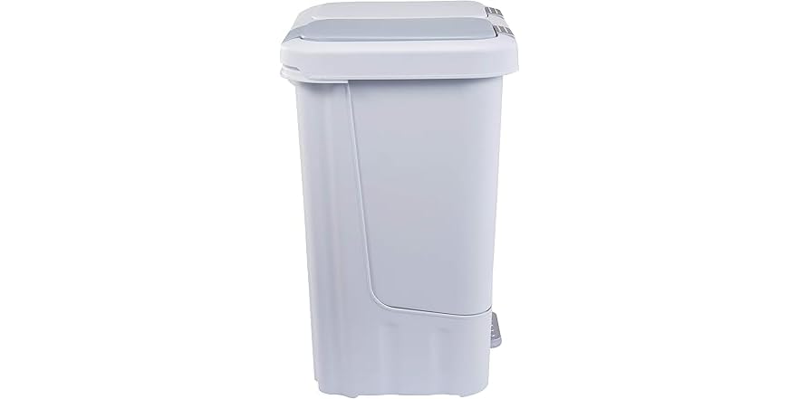 40L Dual Trash Can, Push top and Step to
