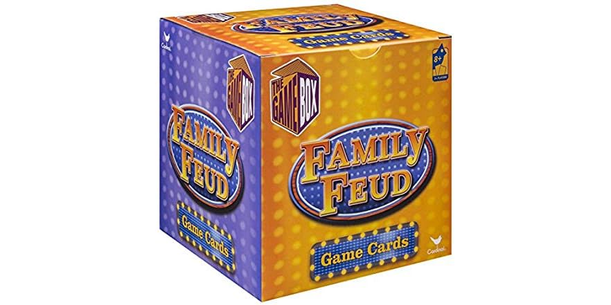 Family Feud Trivia Box Card Game