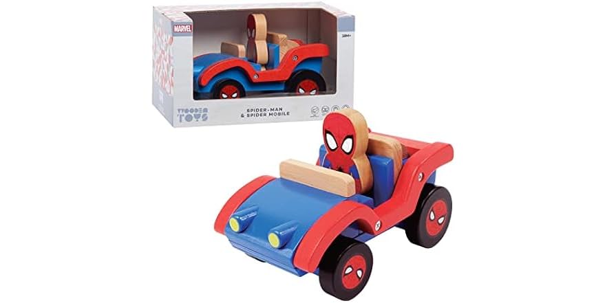 Spider-Man and Spider Mobile, Figure and Vehicle
