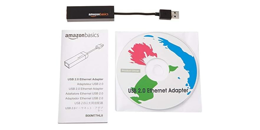 AmazonBasics USB to Ethernet Adapter
