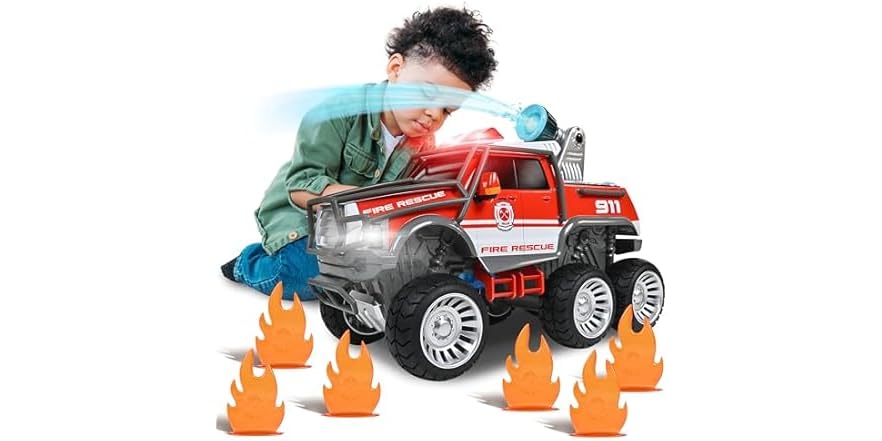 Sunny Days 14" Firetruck Toy