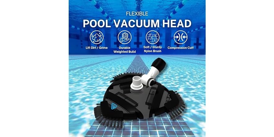 Wessel-Werk Triangle Pool Vacuum Head
