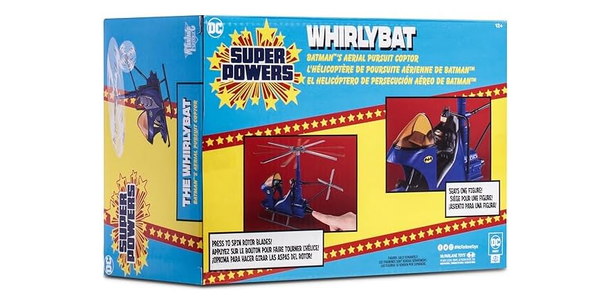McFarlane Toys DC Super Powers Whirlybat