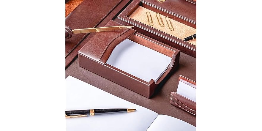Dacasso Leather 4"x6" Memo/Note Holder