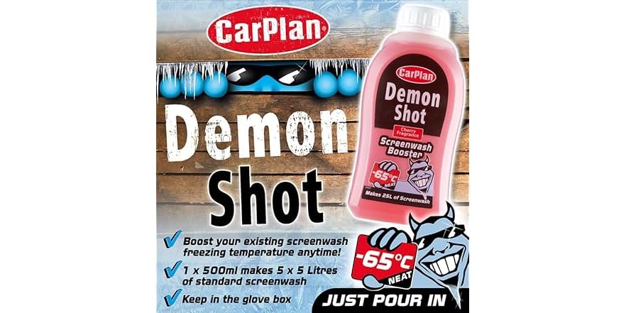 CarPlan Demon Shot Screenwash Booster