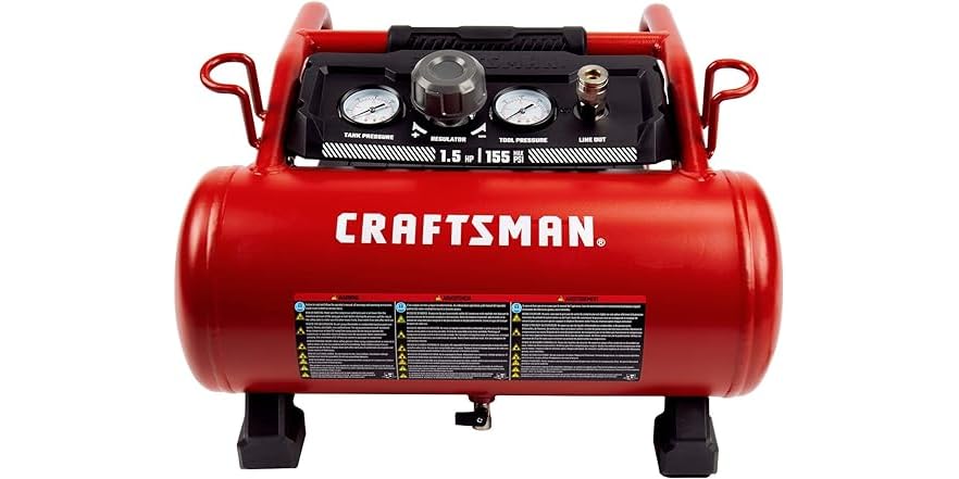 Craftsman Air Compressor, 3 Gallon 1.5hp