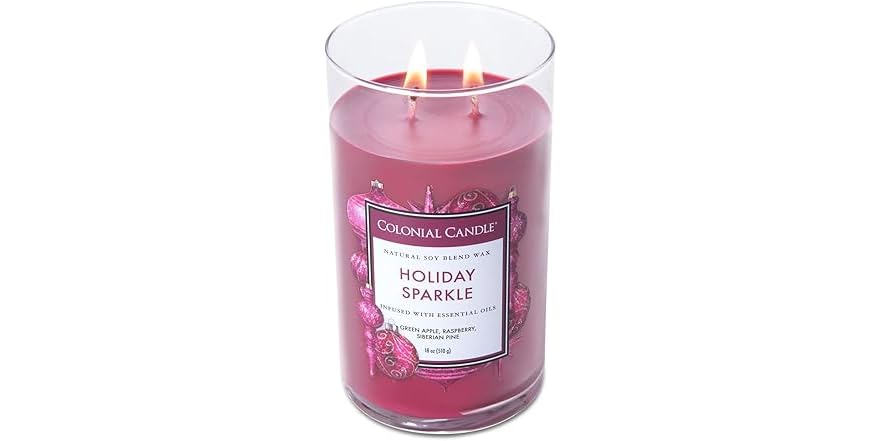 Colonial Candle Holiday Sparkle,19 oz