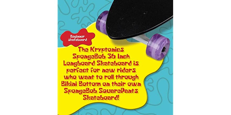 Spongebob Longboard Complete Skateboard