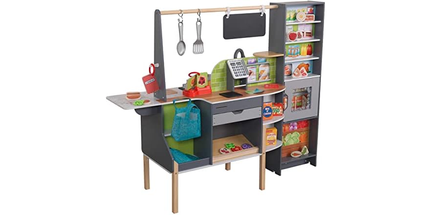 KidKraft Alexa-Enabled 2-in-1 Wooden Kitchen