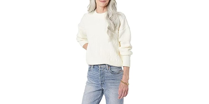 Amazon Essentials Women's Cable Sweater