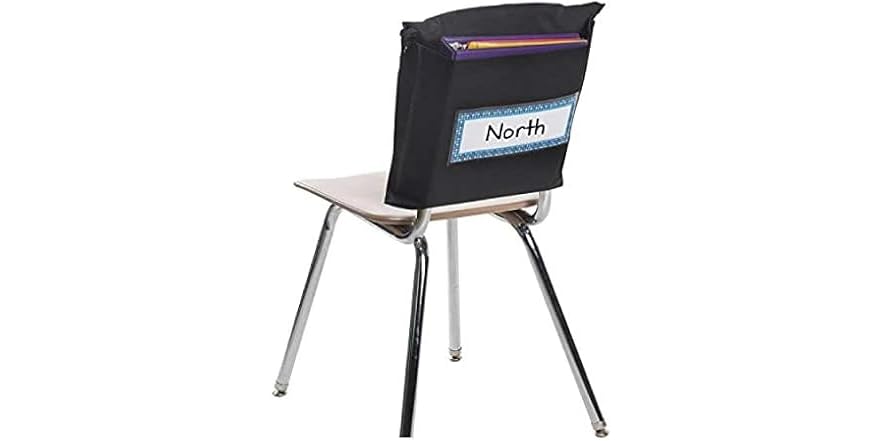 Really Good Stuff Store More Deep-Pocket Chair Pockets