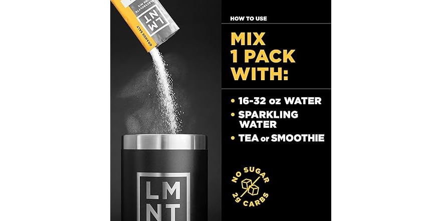 LMNT Zero Sugar Electrolytes, Variety Pack