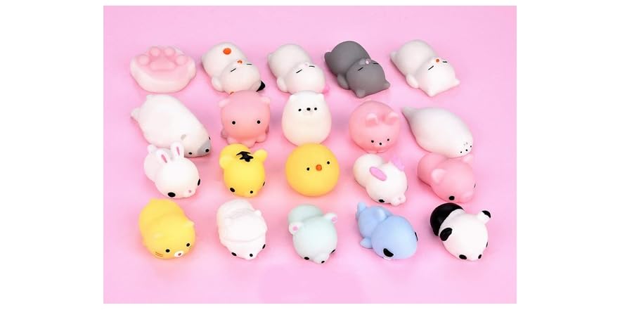 Adorable Mini Squishys - Pack of 20 pcs.