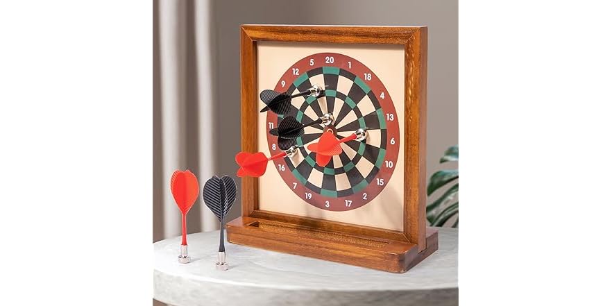 LXGYPWIN Mini Dart Board for Kids