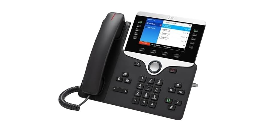 Cisco 8861 IP Phone with Multiplatform Firmware - Charcoal