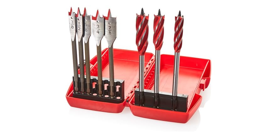 Craftsman 8-Piece Spade Auger Bit Set