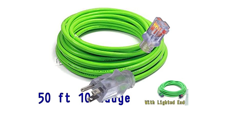 10 Gauge Power Extension Cord