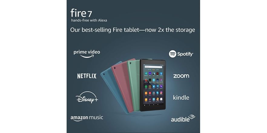Amazon Fire 7 Tablet (2019 Release)