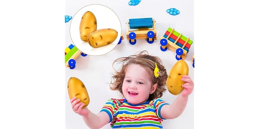 4 Packs Potato Stress Toy