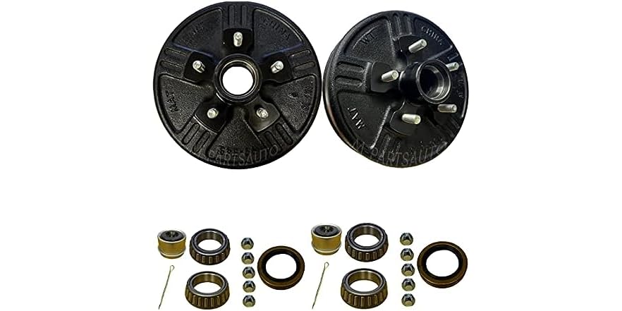 M-Parts Trailer Brake Drums 1 Pair
