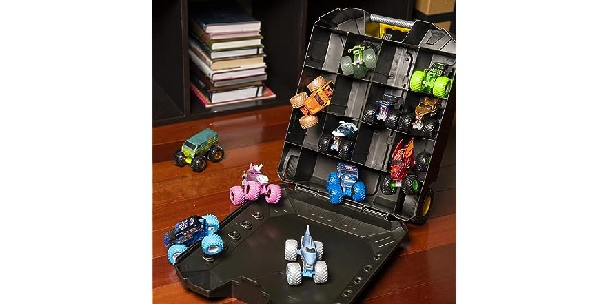 Monster Jam, Carrying Case for 15 Cars