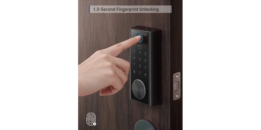 eufy Smart Lock Touch Electronic Deadbolt (Open Box)
