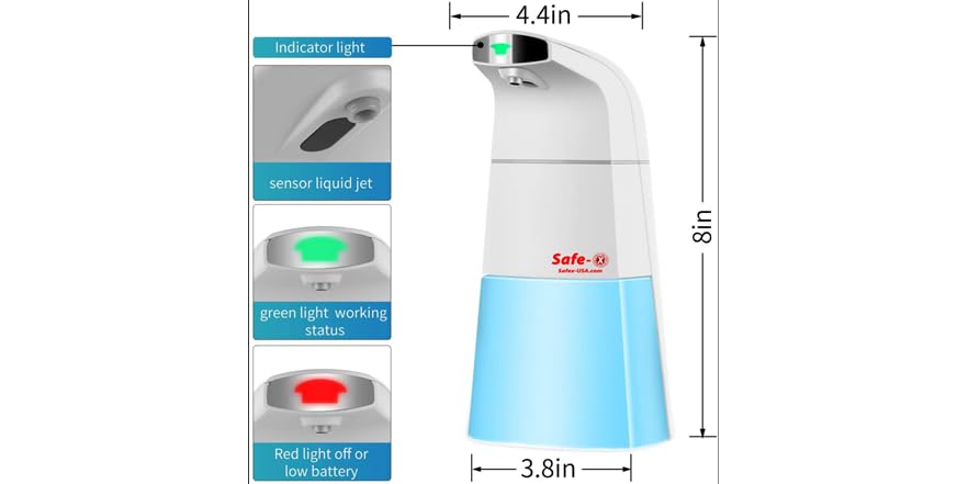 Safex Touchless Foam Soap Dispenser
