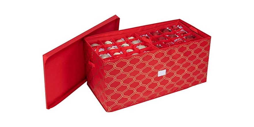 Box Organizer, with Dividers, (Red)