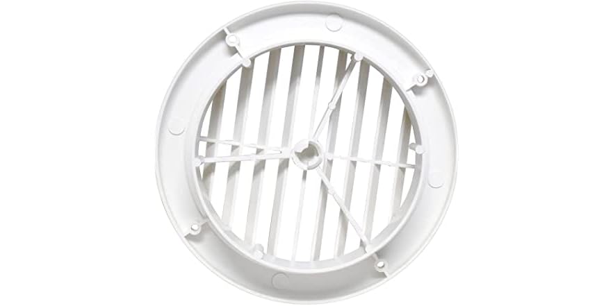 A/C Register with 360° Rotation (No Damper)