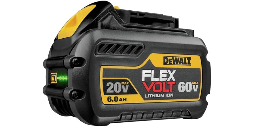 DEWALT DCB606 6Ah FLEXVOLT 20V/60V MAX Battery