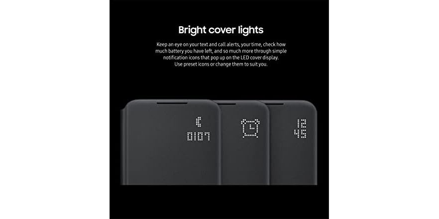 Samsung Galaxy S22 LED View Phone Case