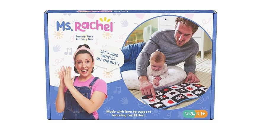 Ms. Rachel Activity Bus Folding Play Mat