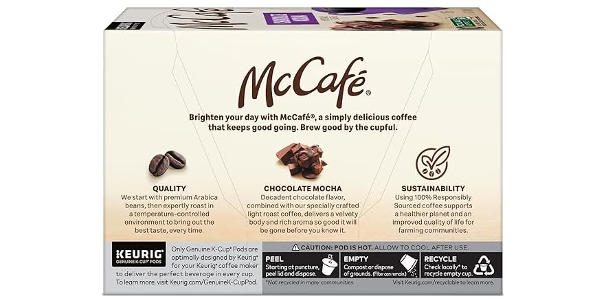 (60 Ct) McCafe Chocolate Mocha K Cups