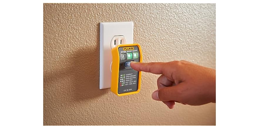 Fluke ST120 GFCI Socket Tester Without B