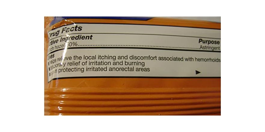 Rexall Medicated Hemorrhoid Wipes 48