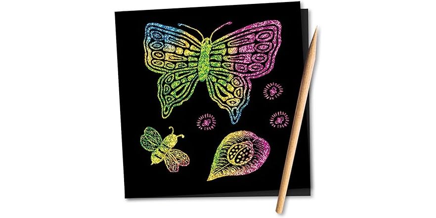 Melissa & Doug Scratch Art Doodle Pad
