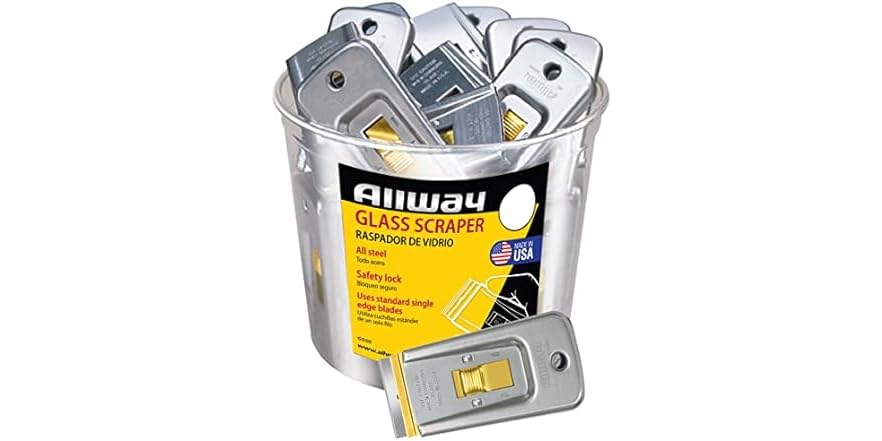 ALLWAY GS50 Safety Glass Scrapers