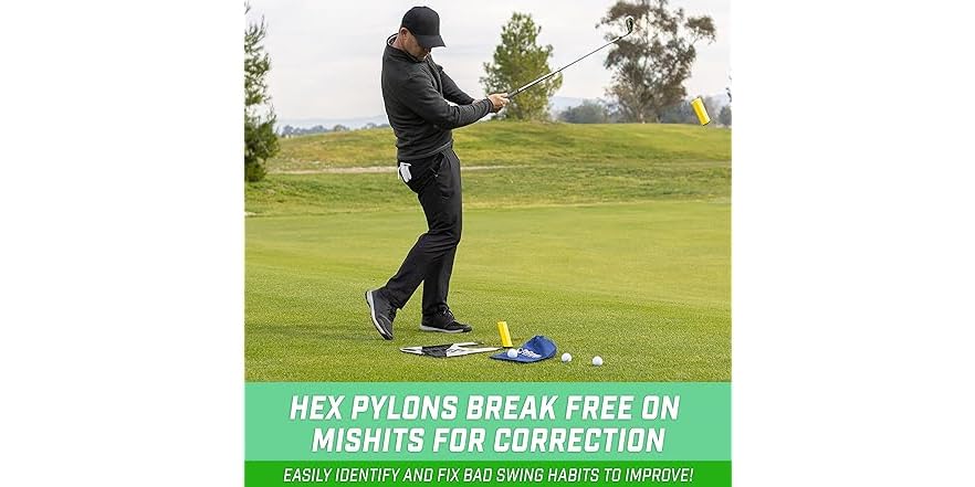 GoSports Golf HEX Track Swing Path Guide