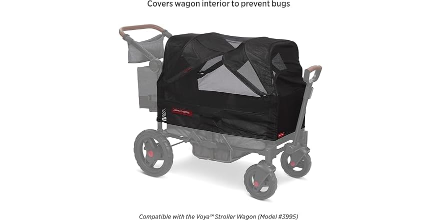 Radio Flyer Voya Stroller Wagon Mesh Net