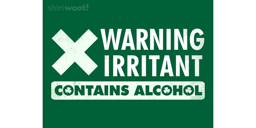 Warning - Irritant - Contains Alcohol