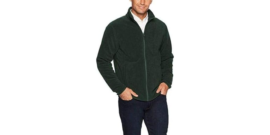 Amazon Men's Zip Fleece Jacket