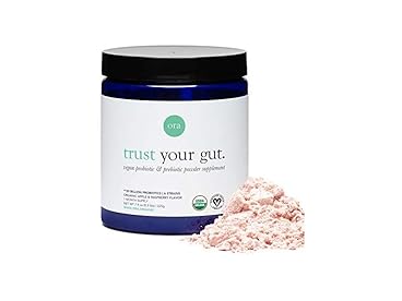 Ora Organic Probiotic & Prebiotic Powder Supplement