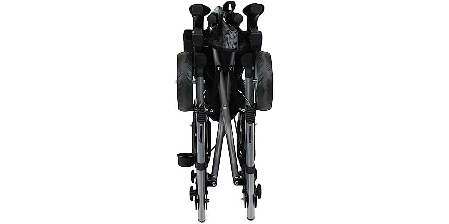 HealthSmart Walker Rollator with Seat
