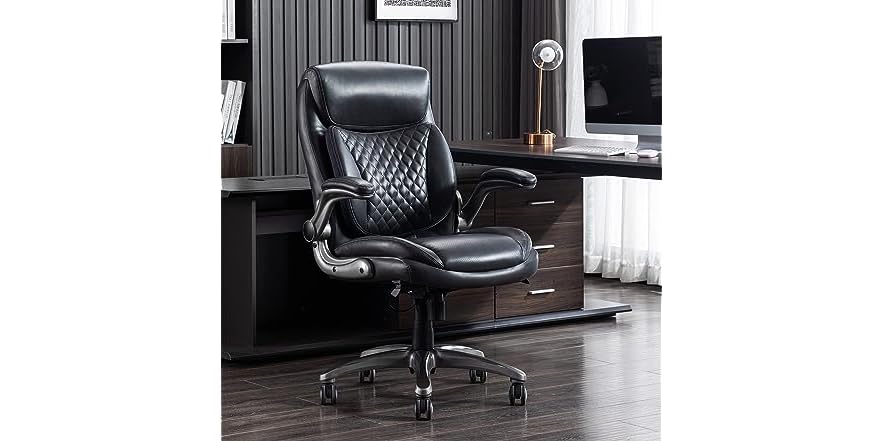 AmazonCommercial Ergonomic Executive Off (Open Box)